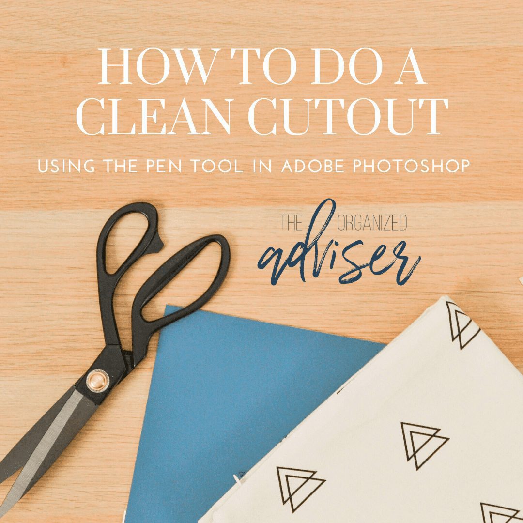 How to do a clean cutout in Adobe Photoshop using the Pen tool for ...